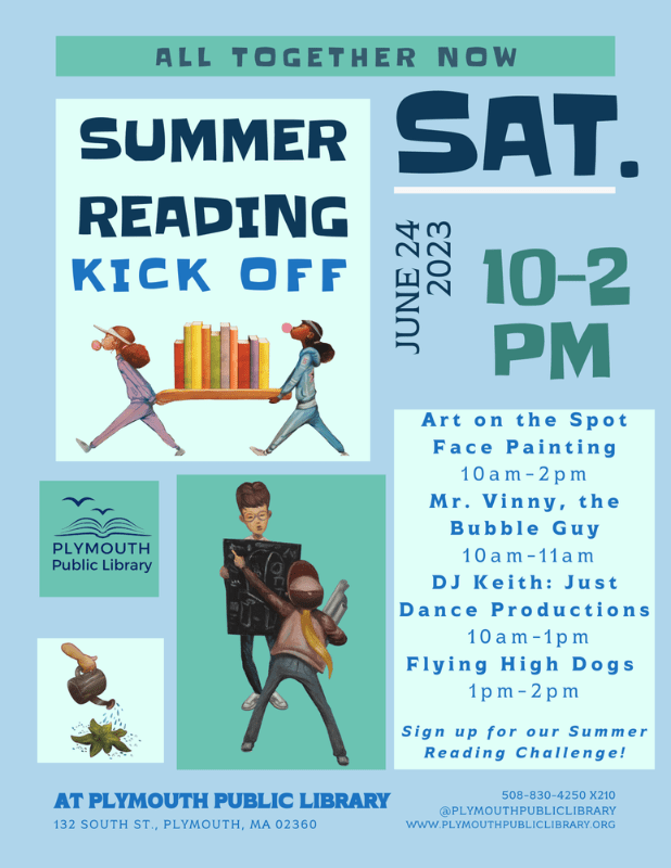 Summer Reading Program Kick-Off Event June 24th